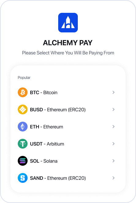 Alchemy Pay - Bridging the Fiat and Crypto Global Economies